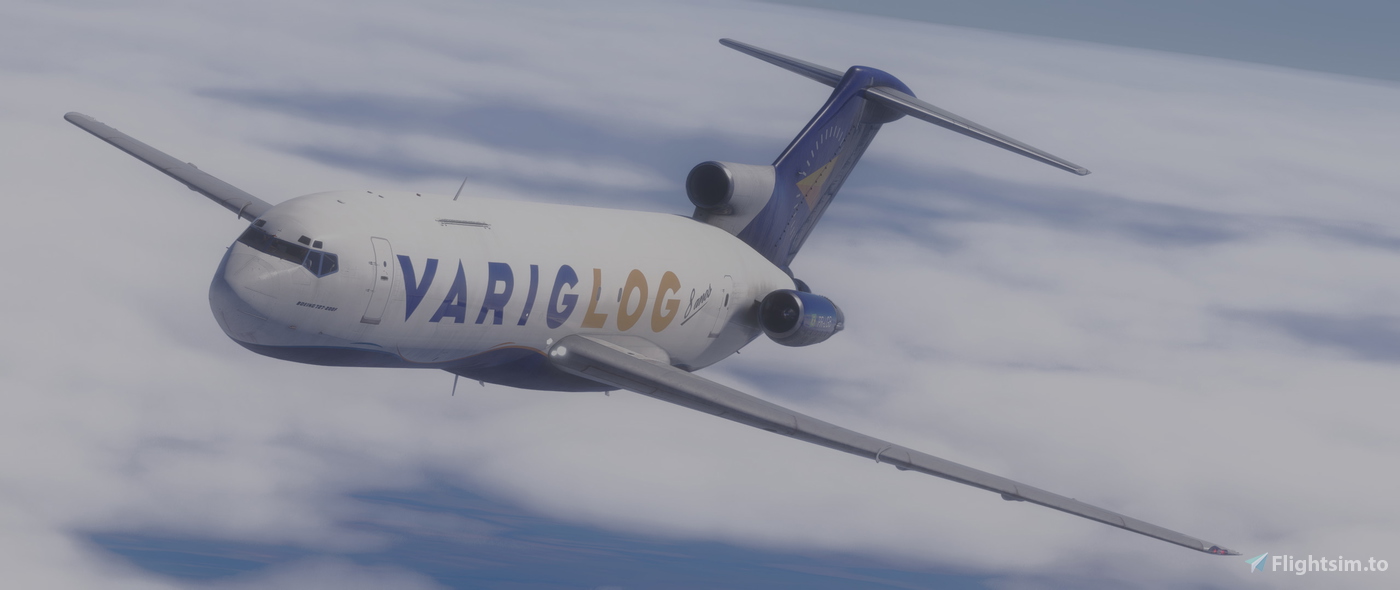 FlightSim Studio - B727 Freighter Varig Log PR-LGB for Microsoft Flight ...
