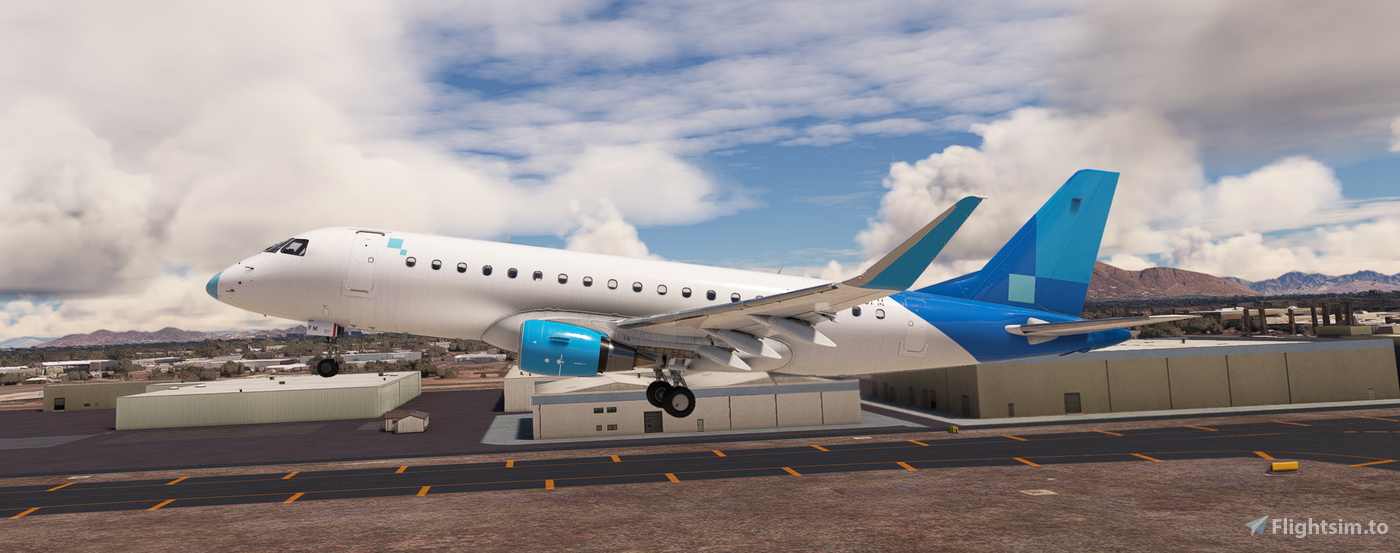 FlightSim Studio - E-Jets 175 | Intel Air Shuttle N486FM | Requested ...