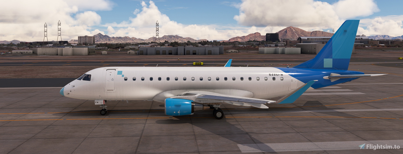 FlightSim Studio - E-Jets 175 | Intel Air Shuttle N486FM | Requested ...