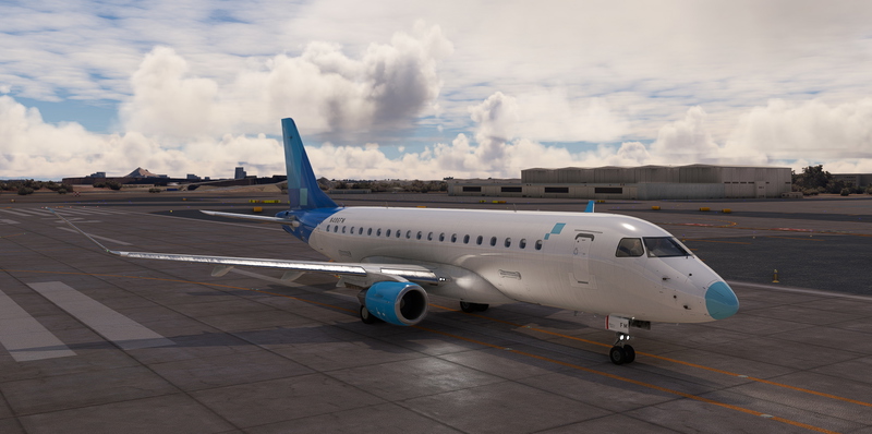 FlightSim Studio - E-Jets 175 | Intel Air Shuttle N486FM | Requested ...