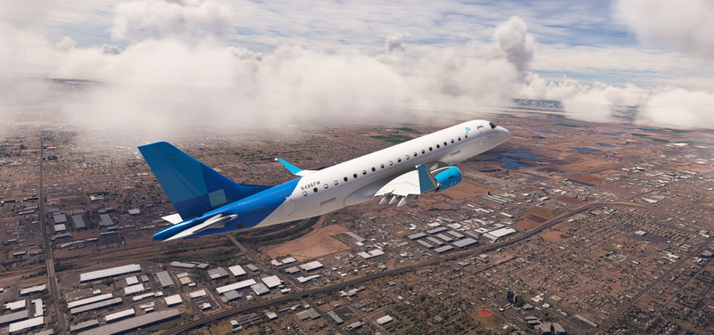 FlightSim Studio - E-Jets 175 | Intel Air Shuttle N486FM | Requested ...