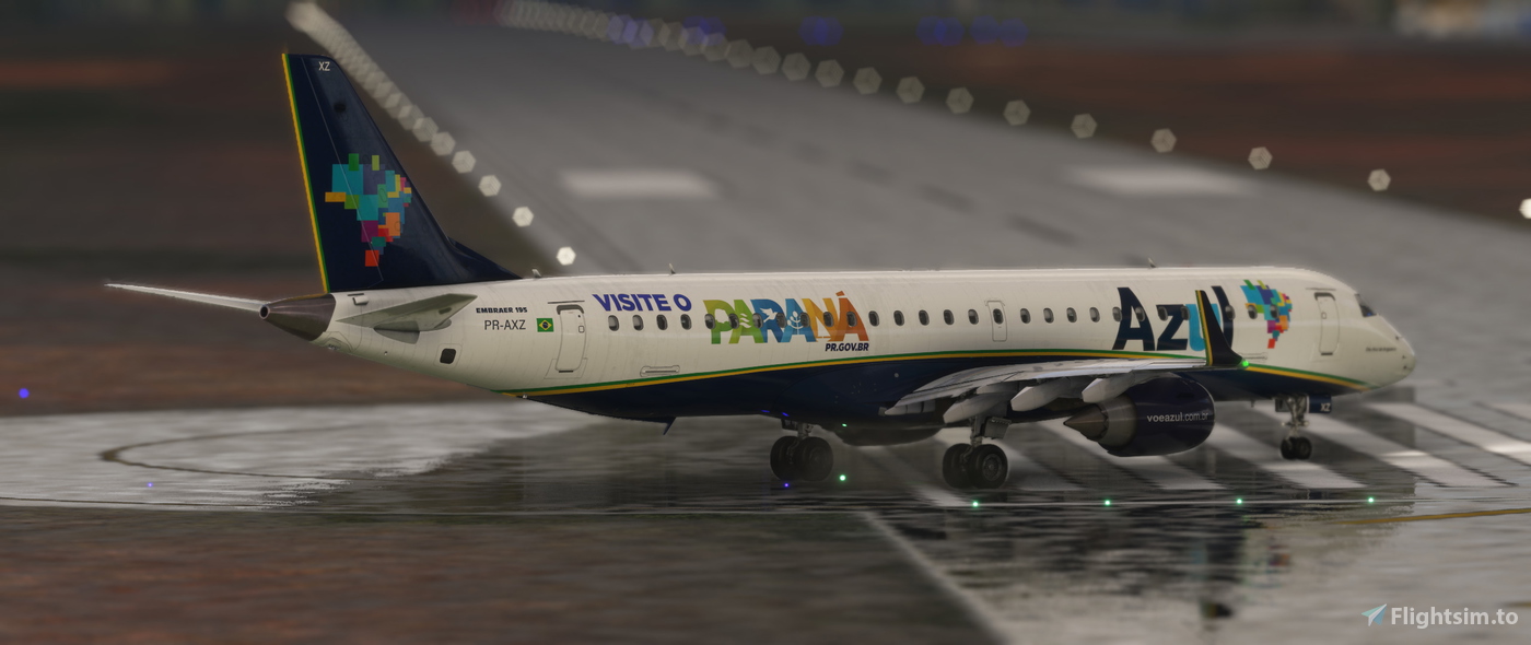 FlightSim Studio - E-Jets 195 Azul Brazilian Airlines PR-AXZ for ...