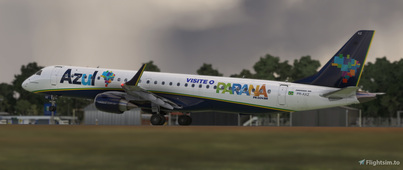 FlightSim Studio - E-Jets 195 Azul Brazilian Airlines PR-AXZ for ...