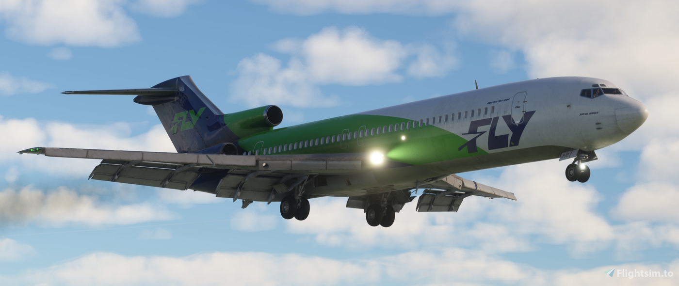 FlightSim Studio -727-227 Fly Linhas Aéreas PP-JUB for Microsoft Flight ...