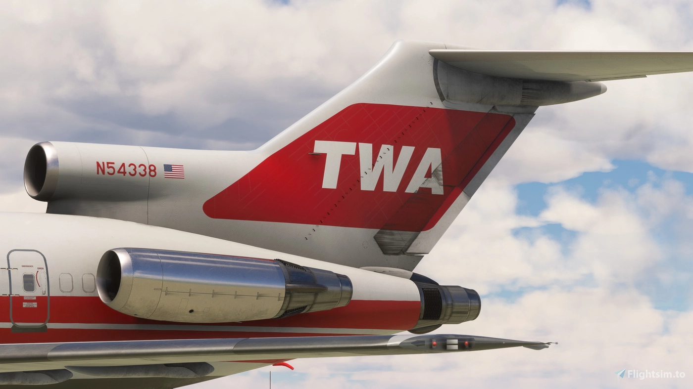 FlightSim Studio 727-200 Pax. TWA Pack for Microsoft Flight Simulator | MSFS
