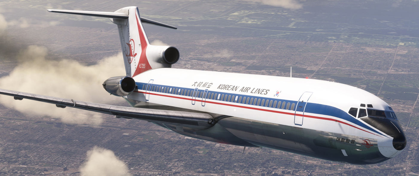 FlightSim Studio - B727-200(F) Korean Airlines (old) HL7355 [4K] за ...