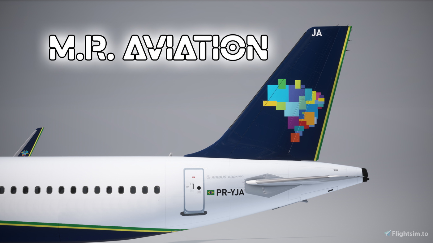 FlightSimLabs Airbus A321neo FS Labs Airbus A321neo Azul Linhas Aéreas ...
