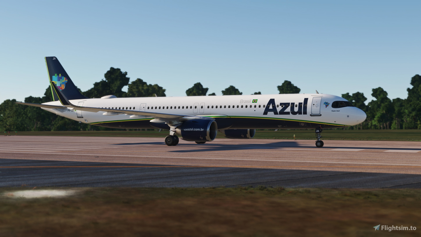 FlightSimLabs Airbus A321neo FS Labs Airbus A321neo Azul Linhas Aéreas ...