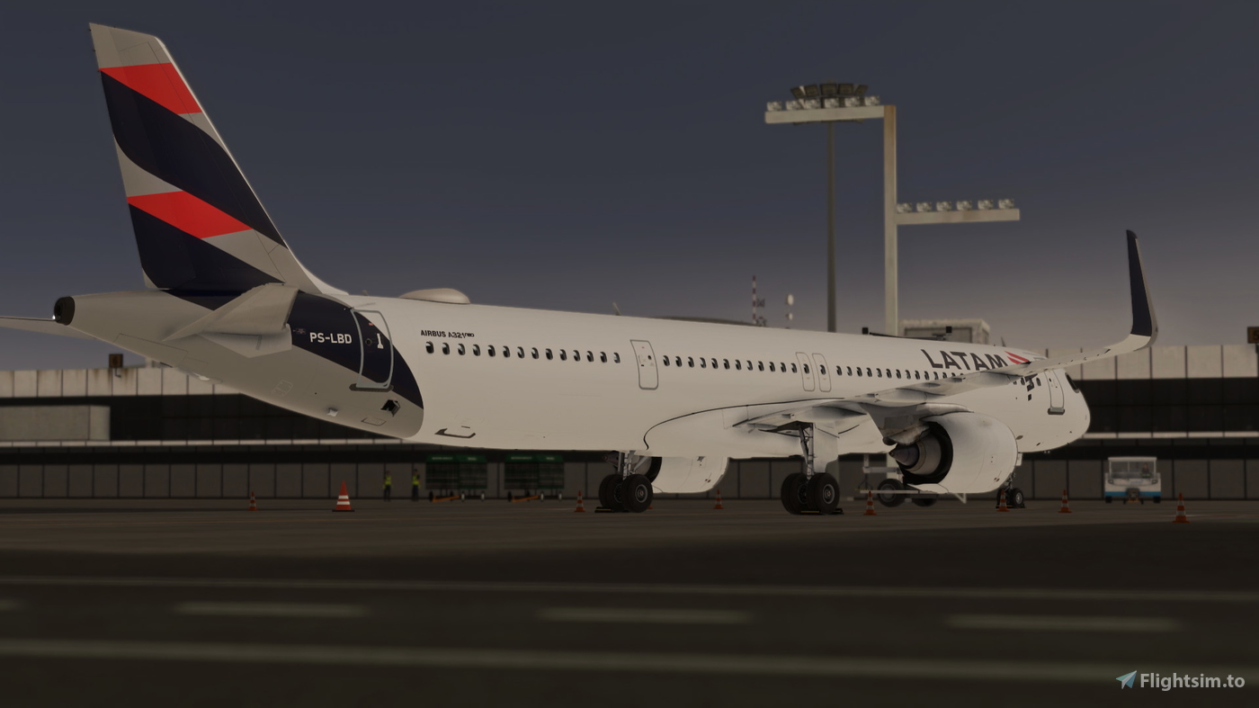 FlightSimLabs Airbus A321neo FS Labs Airbus A321neo LATAM Airlines Brasil PS-LBD のために Microsoft ...