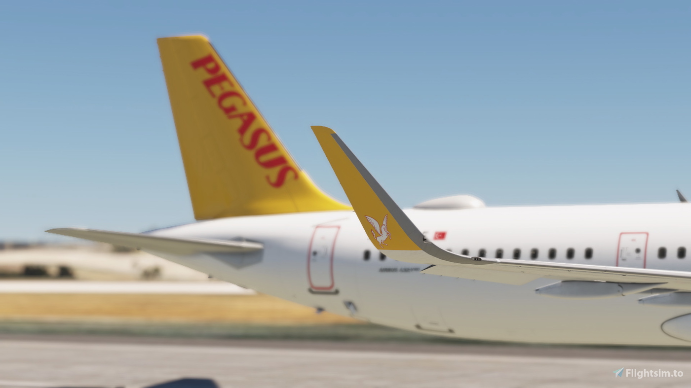 FlightSimLabs Airbus A321neo Pegasus Airlines TC-RDE (Requested) pentru Microsoft Flight ...