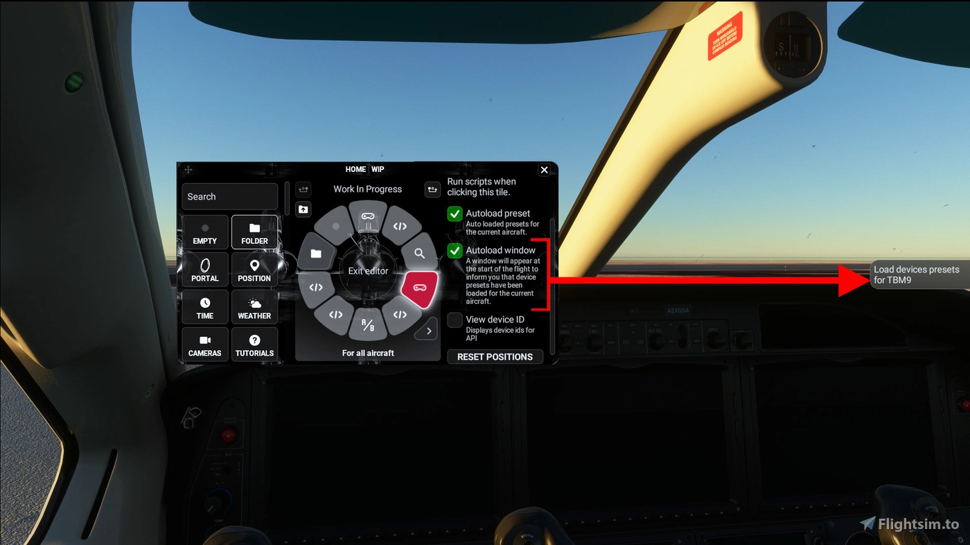 Flow Change Device preset for Microsoft Flight Simulator | MSFS