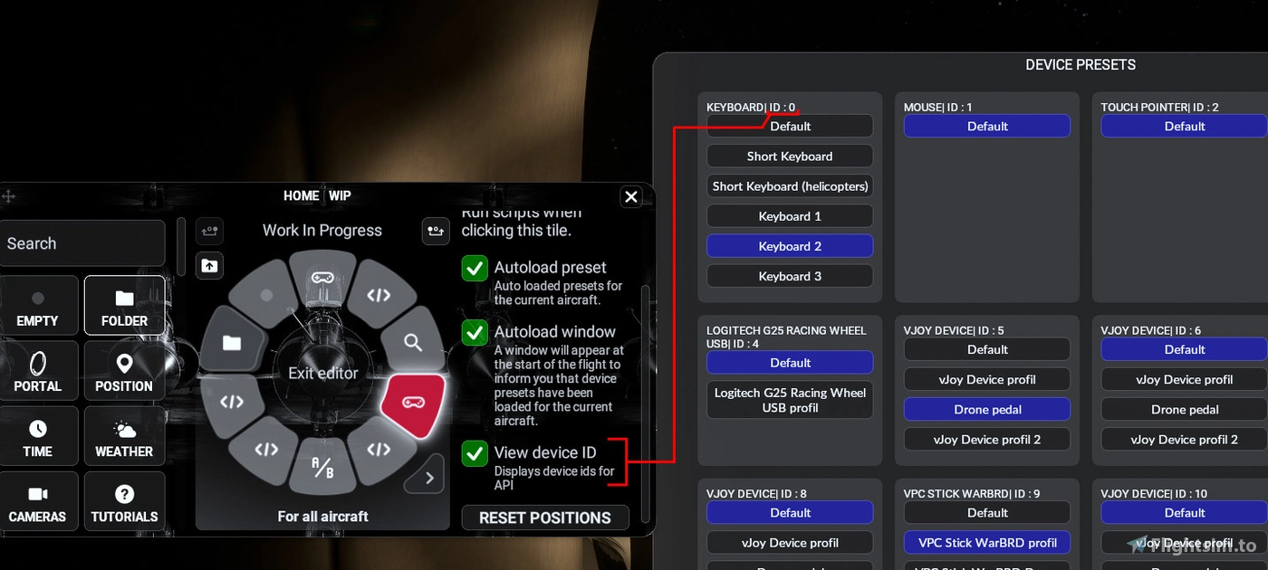 Flow Change Device preset for Microsoft Flight Simulator | MSFS
