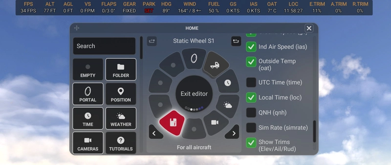 Flow Pro Widgets for Microsoft Flight Simulator | MSFS | Flightsim.to