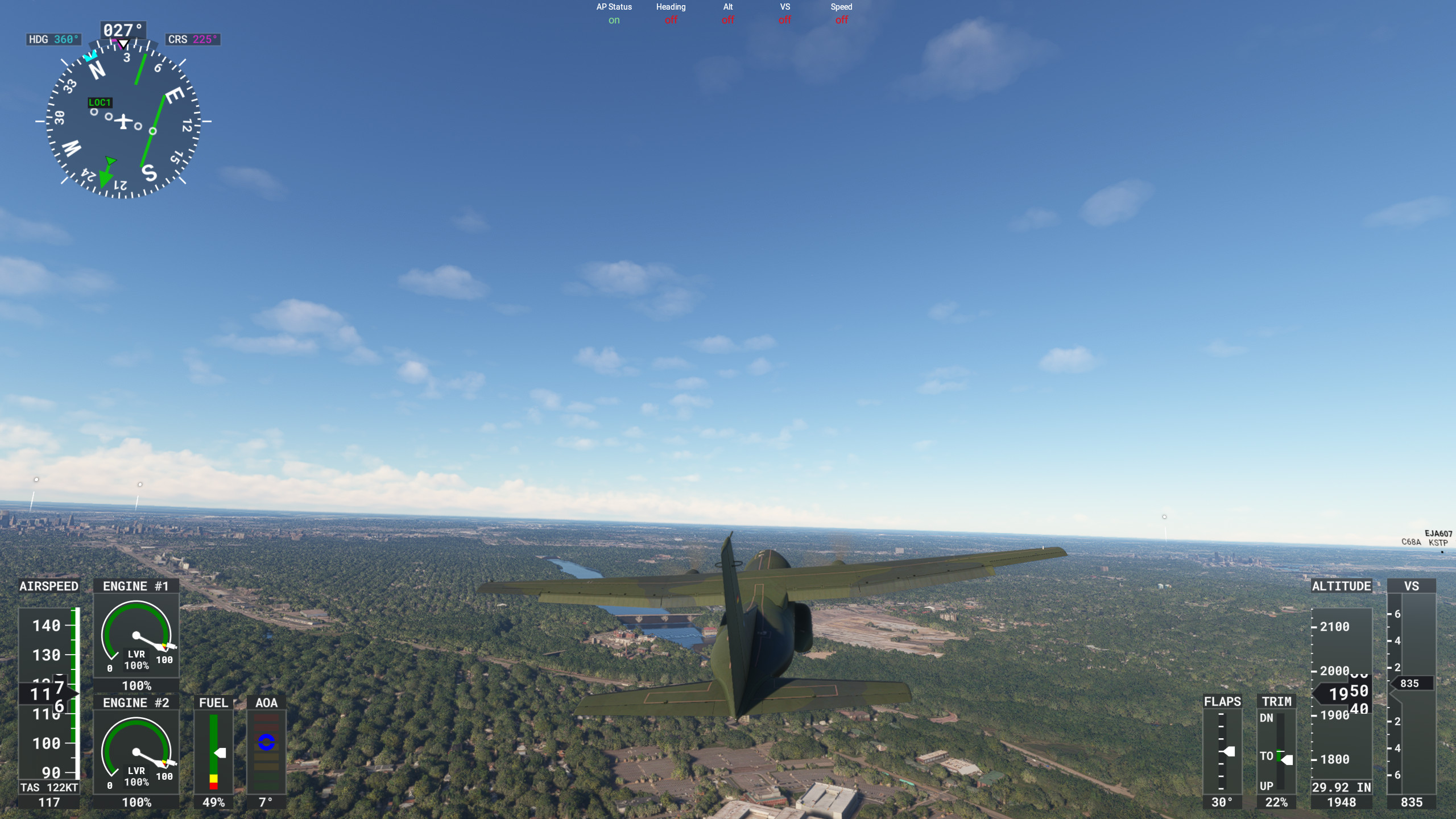 Flow Pro Widget: Autopilotbar - MSFS Add-on - Flightsim.to