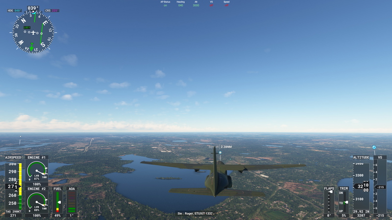 Flow Pro Widget: Autopilotbar for Microsoft Flight Simulator | MSFS