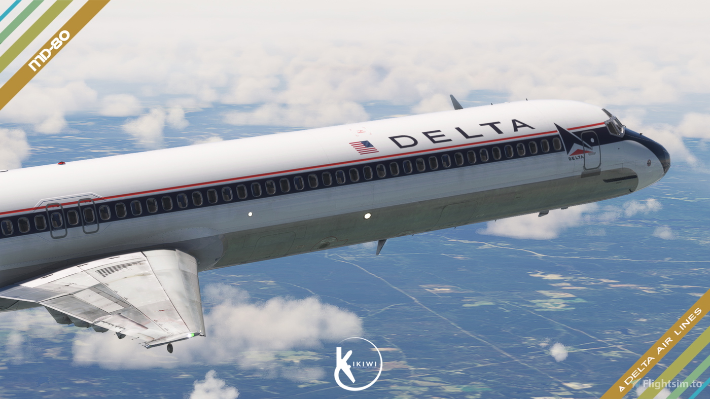 Fly the Maddog X McDonnell Douglas MD-88 Delta Air Lines 1962 "Widget ...