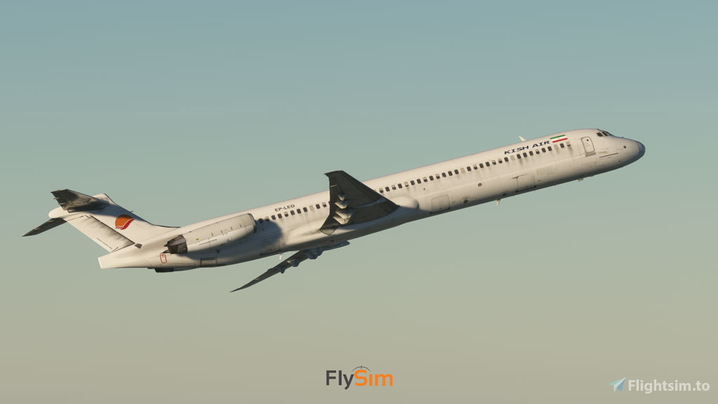 Fly the Maddog X MD-83 kishAirlines EP-LED for Microsoft Flight Simulator | MSFS
