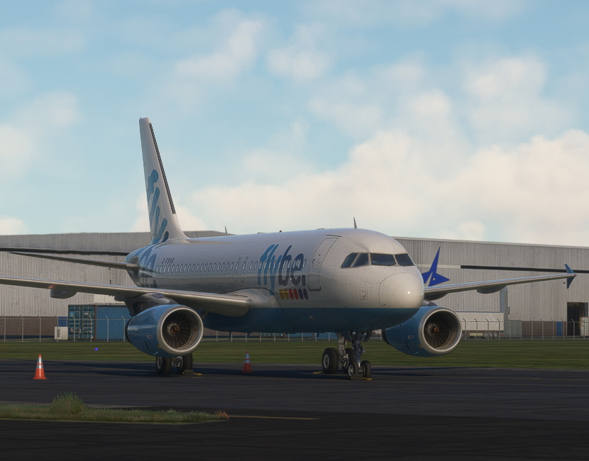 flybe Airbus A319-132 [Fictional] 2 Pack (FENIX) pour Microsoft Flight ...