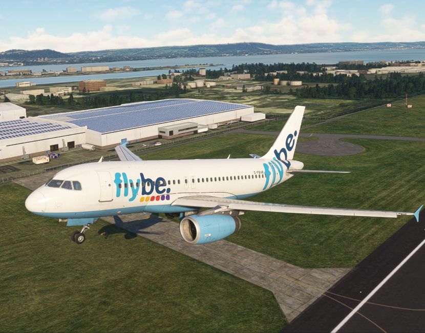 flybe Airbus A319-132 [Fictional] 2 Pack (FENIX) pour Microsoft Flight ...