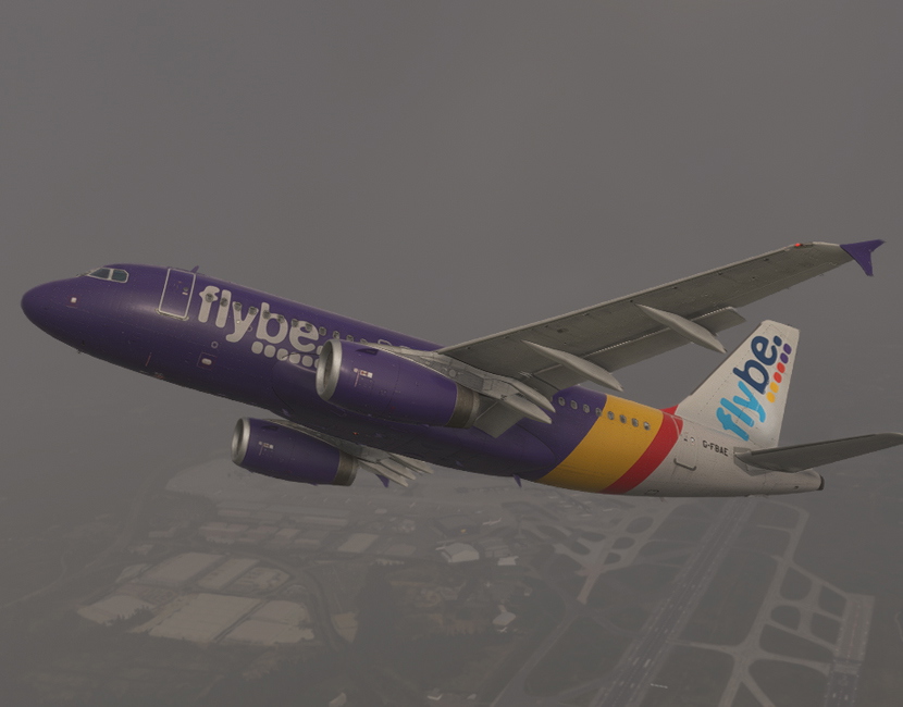 flybe Airbus A319-132 [Fictional] 2 Pack (FENIX) pour Microsoft Flight ...