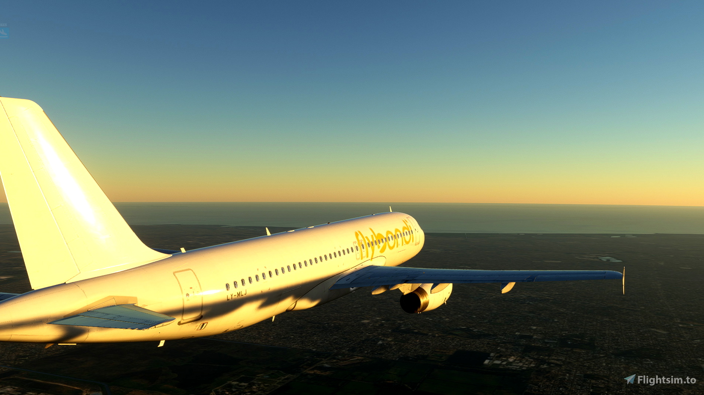 FlyBondi [LY-MLJ] - Avion Express | FenixSim A320 (Wing Tip Fence) [8K ...
