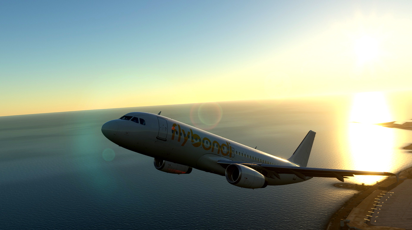 FlyBondi [LY-MLJ] - Avion Express | FenixSim A320 (Wing Tip Fence) [8K ...