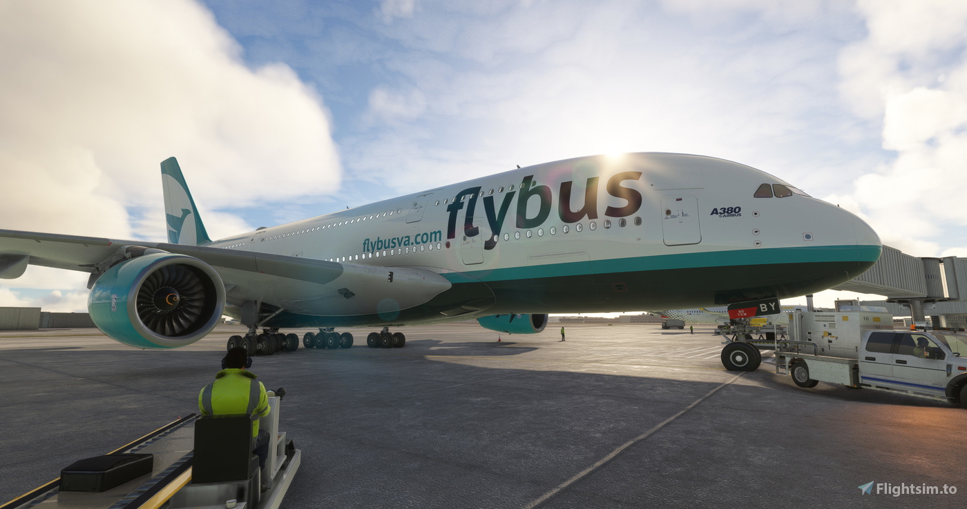 Flybus FBW A380 for Microsoft Flight Simulator | MSFS