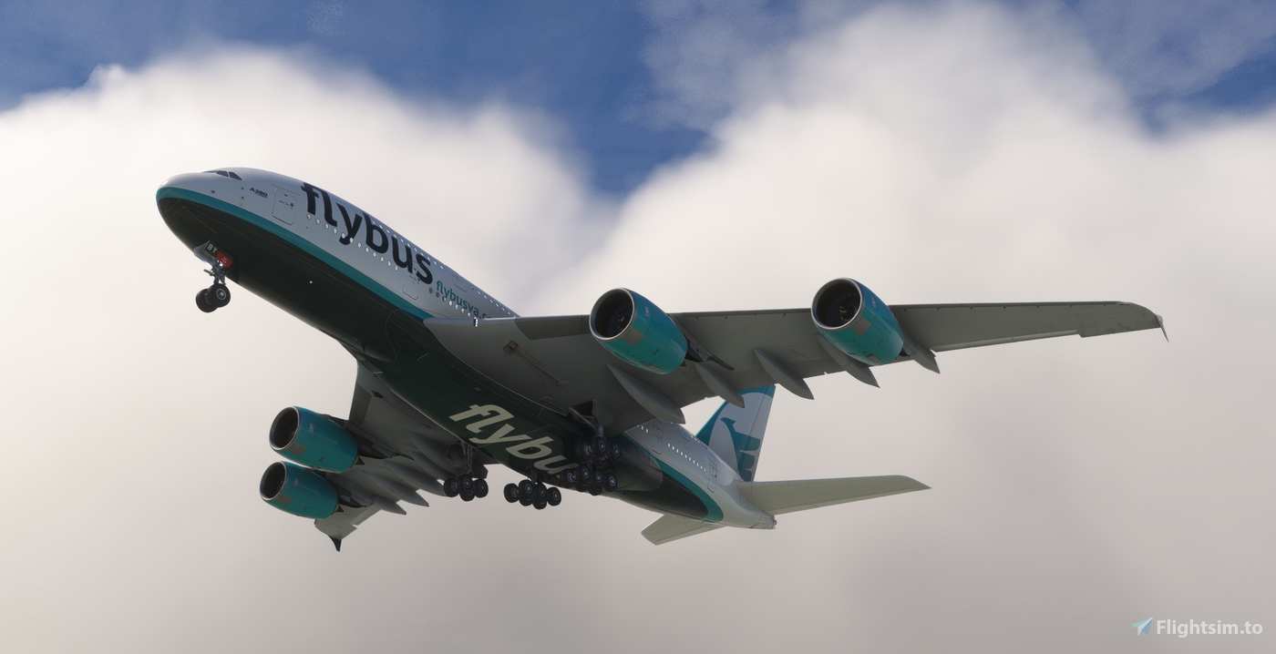 Flybus FBW A380 for Microsoft Flight Simulator | MSFS
