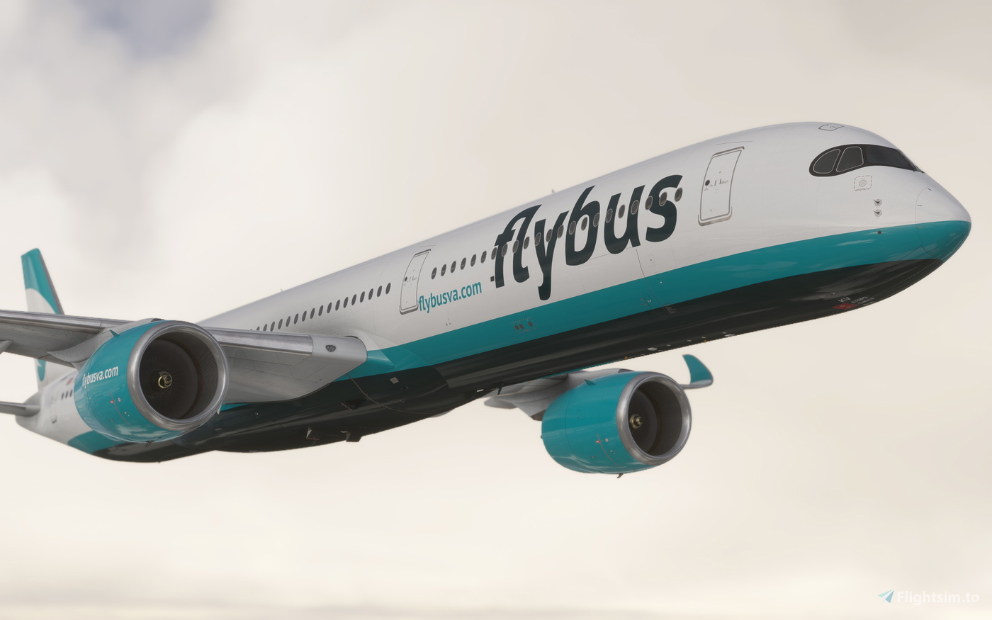 Flybus iniBuilds A350-1000 G-FDKV Fictional for Microsoft Flight ...