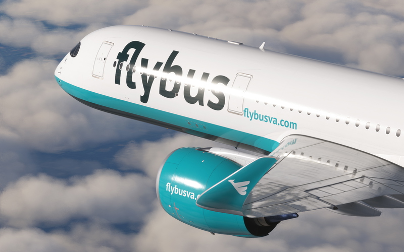 Flybus iniBuilds A350-900 G-FDVO Fictional for Microsoft Flight ...