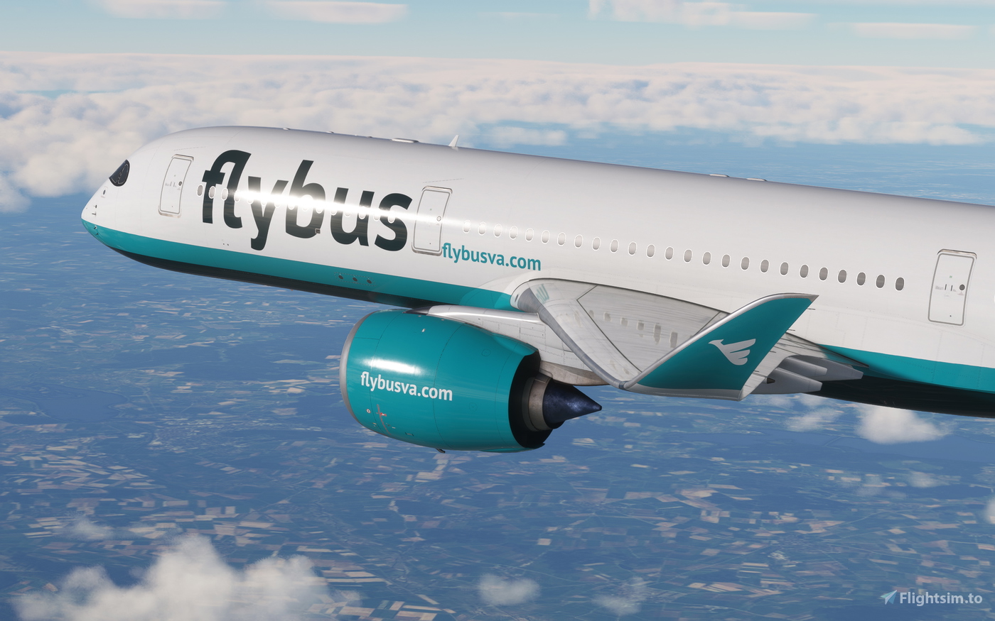 Flybus iniBuilds A350-900 G-FDVO Fictional for Microsoft Flight ...
