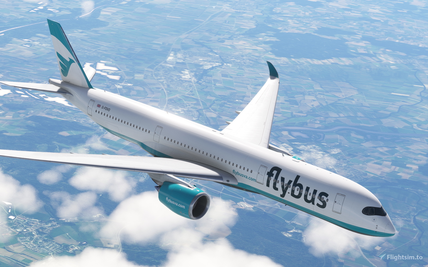 Flybus iniBuilds A350-900 G-FDVO Fictional for Microsoft Flight ...