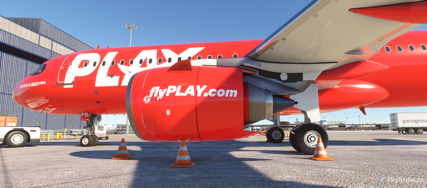 FlyByWire A32NX - PLAY Airlines - TF-PPD (Airbus A320NEO) for Microsoft ...