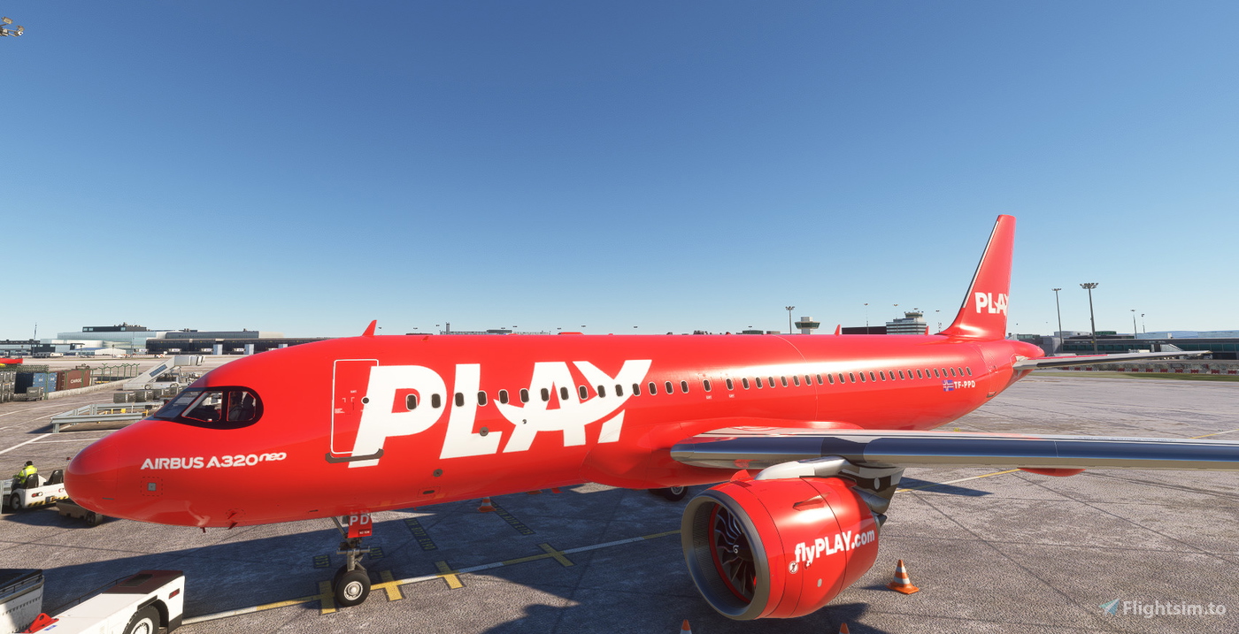 FlyByWire A32NX - PLAY Airlines - TF-PPD (Airbus A320NEO) for Microsoft ...