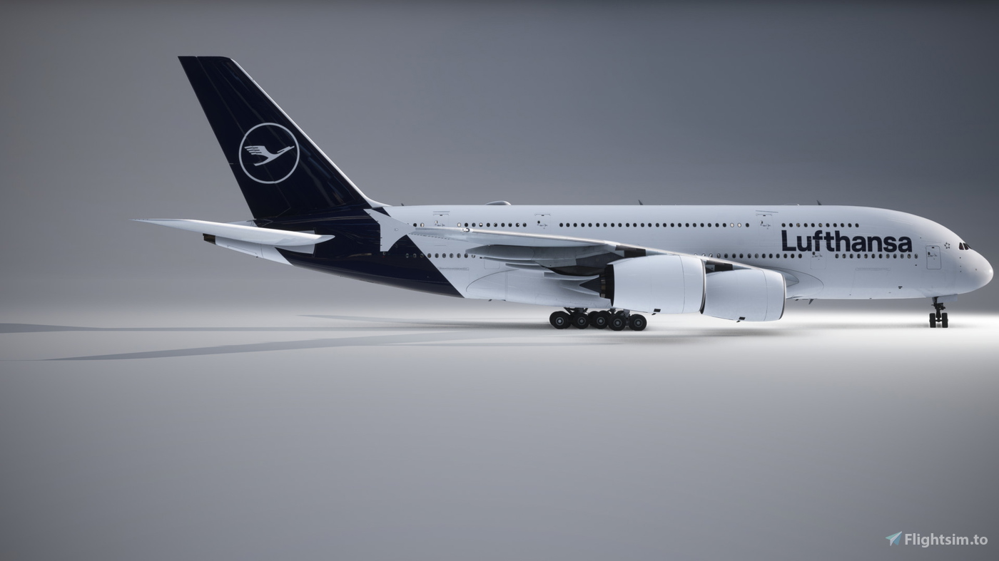 Flybywire A380 Lufthansa FBW A380 for Microsoft Flight Simulator | MSFS