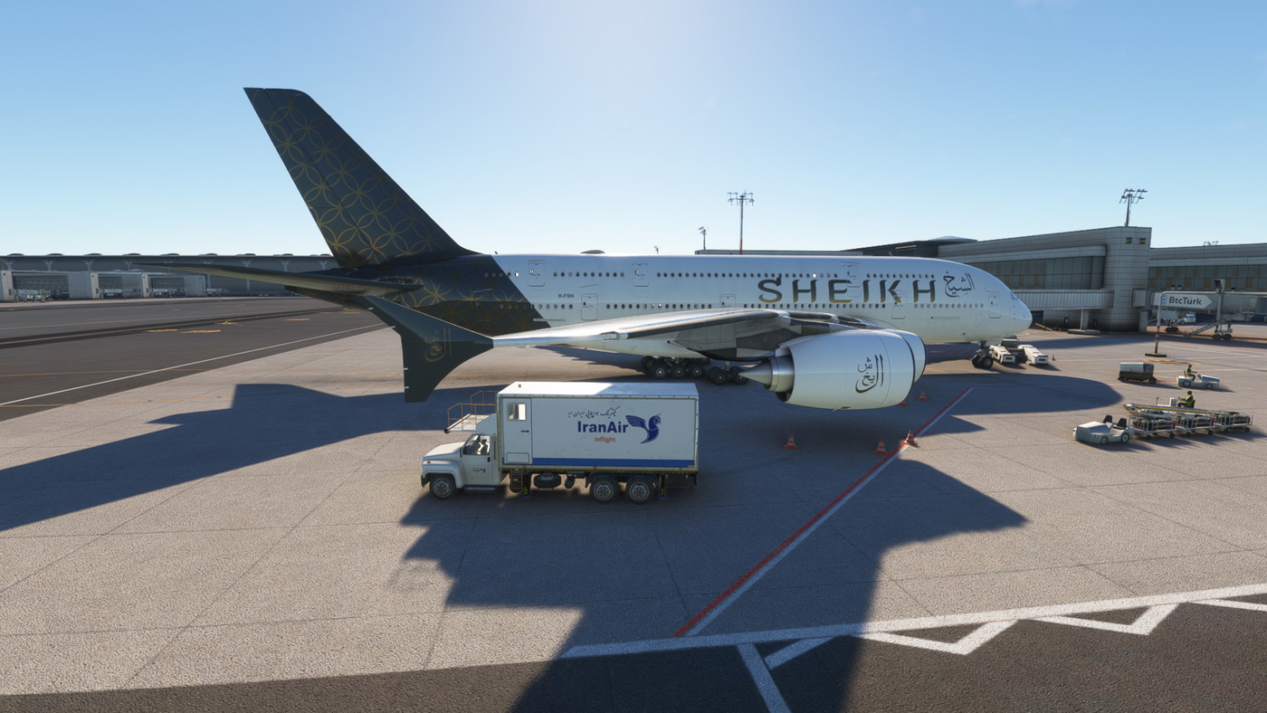 Al-Sheikh Airlines FlyByWire A380-800 8k livery for Microsoft Flight ...