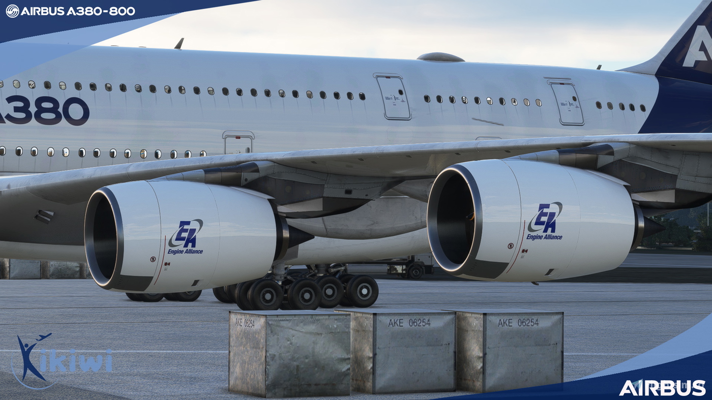 FlyByWire A380-800 Airbus House iflyA380.com Livery 4K & 8K for Microsoft Flight Simulator | MSFS