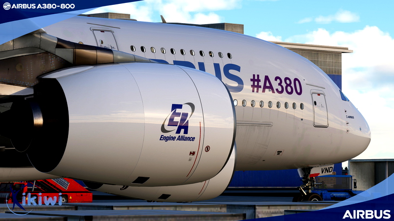 FlyByWire A380-800 Airbus House iflyA380.com Livery 4K & 8K for ...