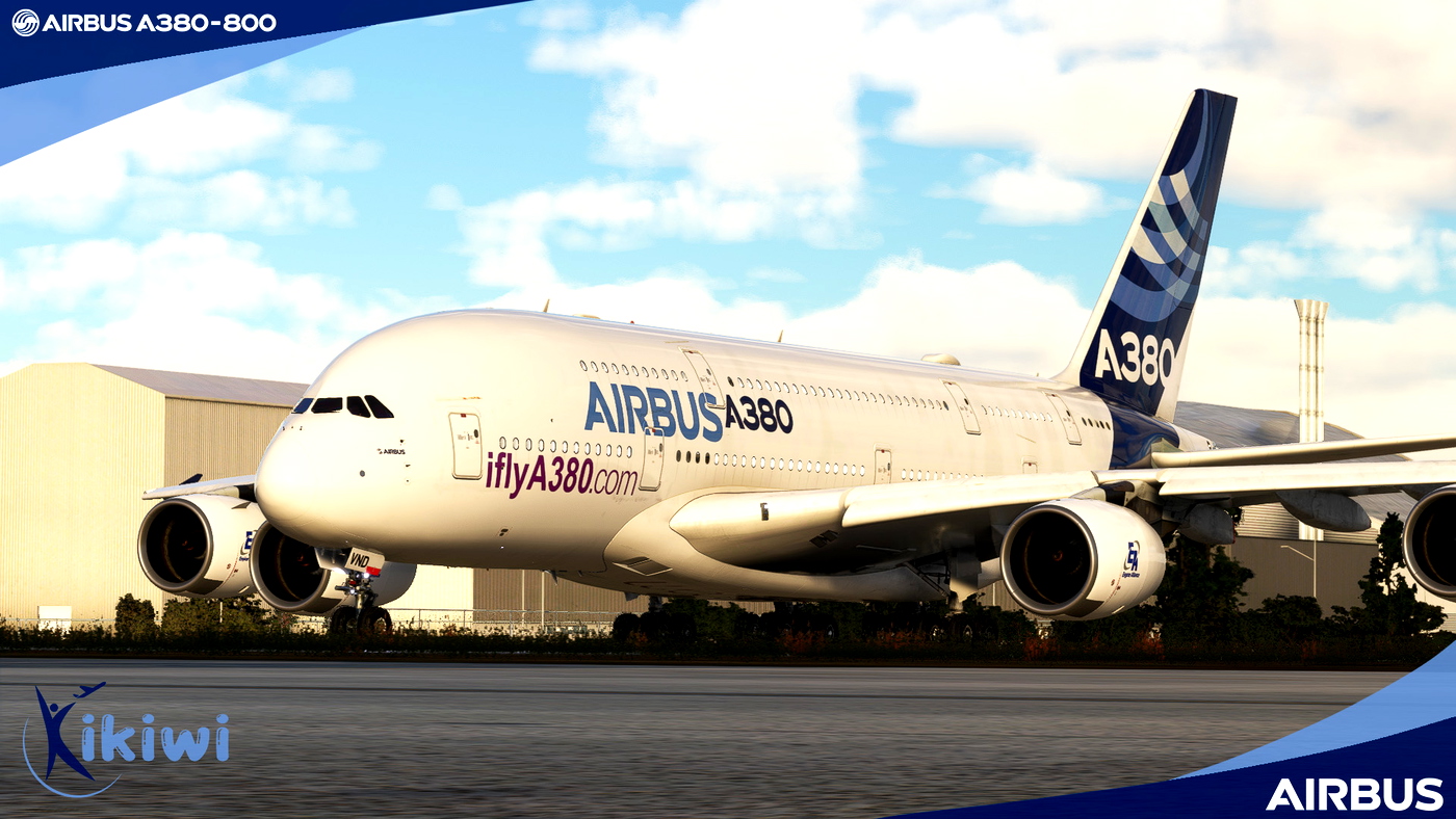 FlyByWire A380-800 Airbus House iflyA380.com Livery 4K & 8K のために ...