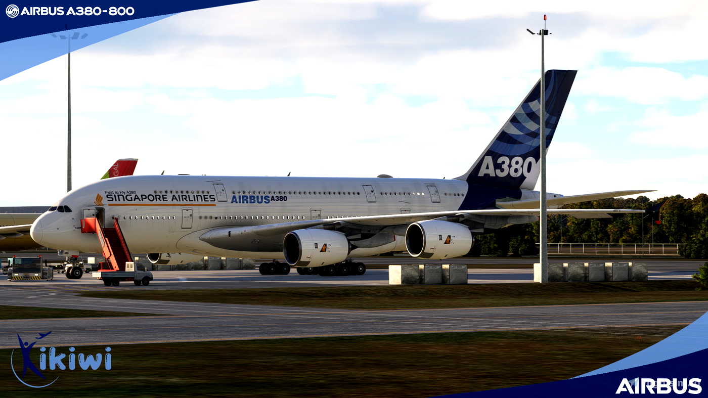 FlyByWire A380-800 Airbus House Livery Singapore Airlines "1st to Fly ...