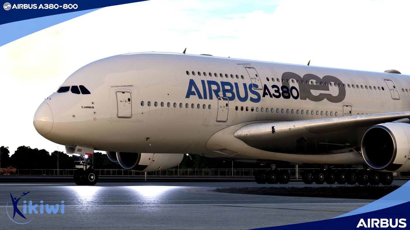 FlyByWire A380-800 Airbus House Neo Livery 4K & 8K for Microsoft Flight ...