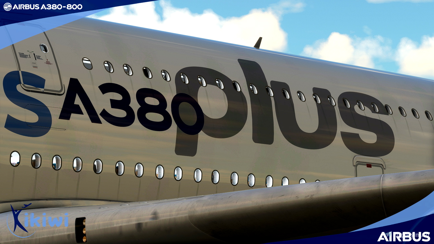 FlyByWire A380-800 Airbus House plus Livery 4K & 8K for Microsoft Flight Simulator | Feed