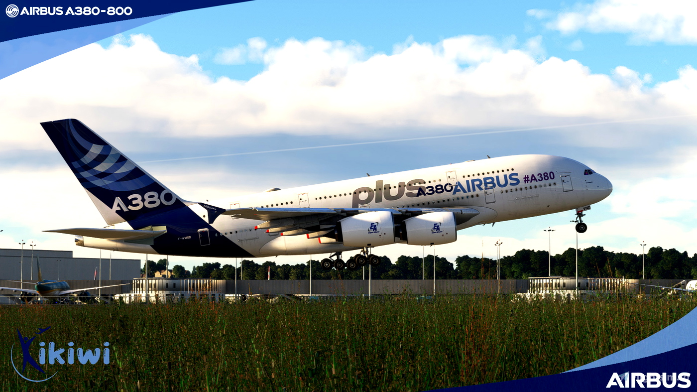 FlyByWire A380-800 Airbus House plus Livery 4K & 8K for Microsoft ...