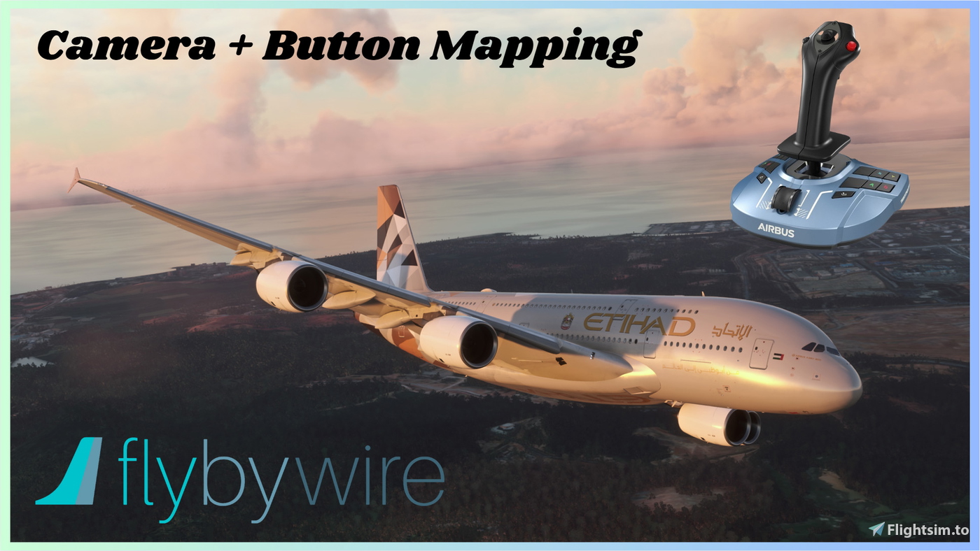 FlyByWire A380 - Custom Views for Button Mapping для Microsoft Flight ...