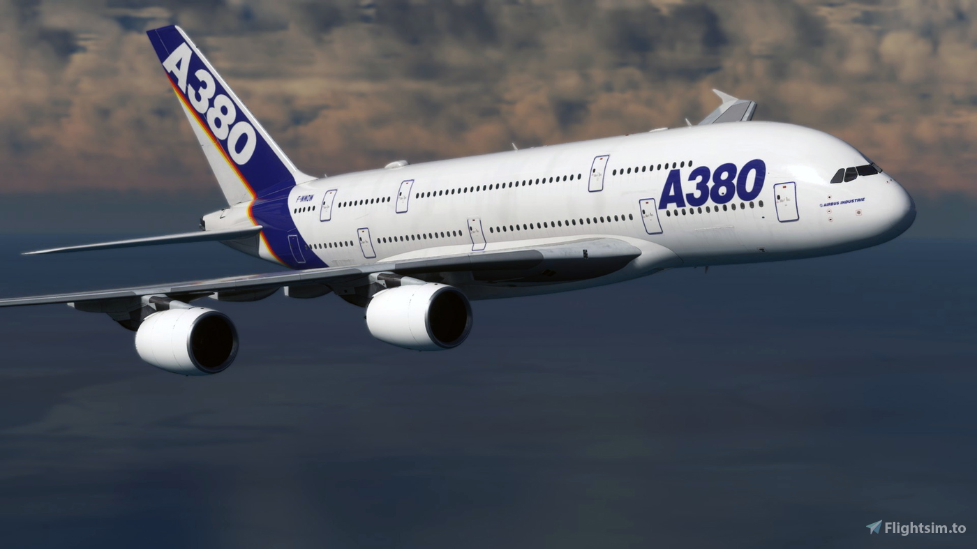 FlyByWire Airbus A380 Airbus House Old Style [Fictional] for Microsoft Flight Simulator | MSFS