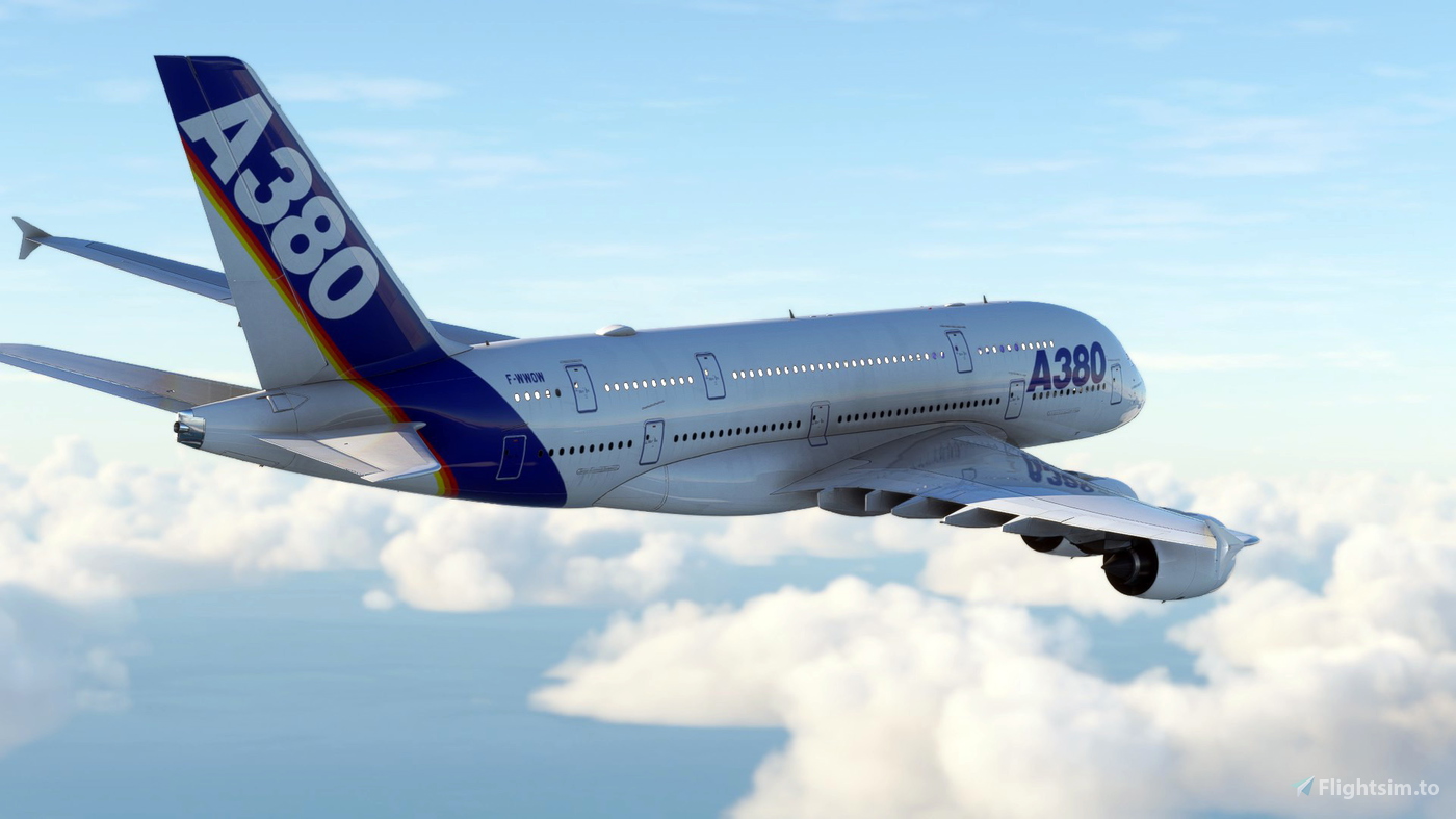FlyByWire Airbus A380 Airbus House Old Style [Fictional] für Microsoft Flight Simulator | MSFS