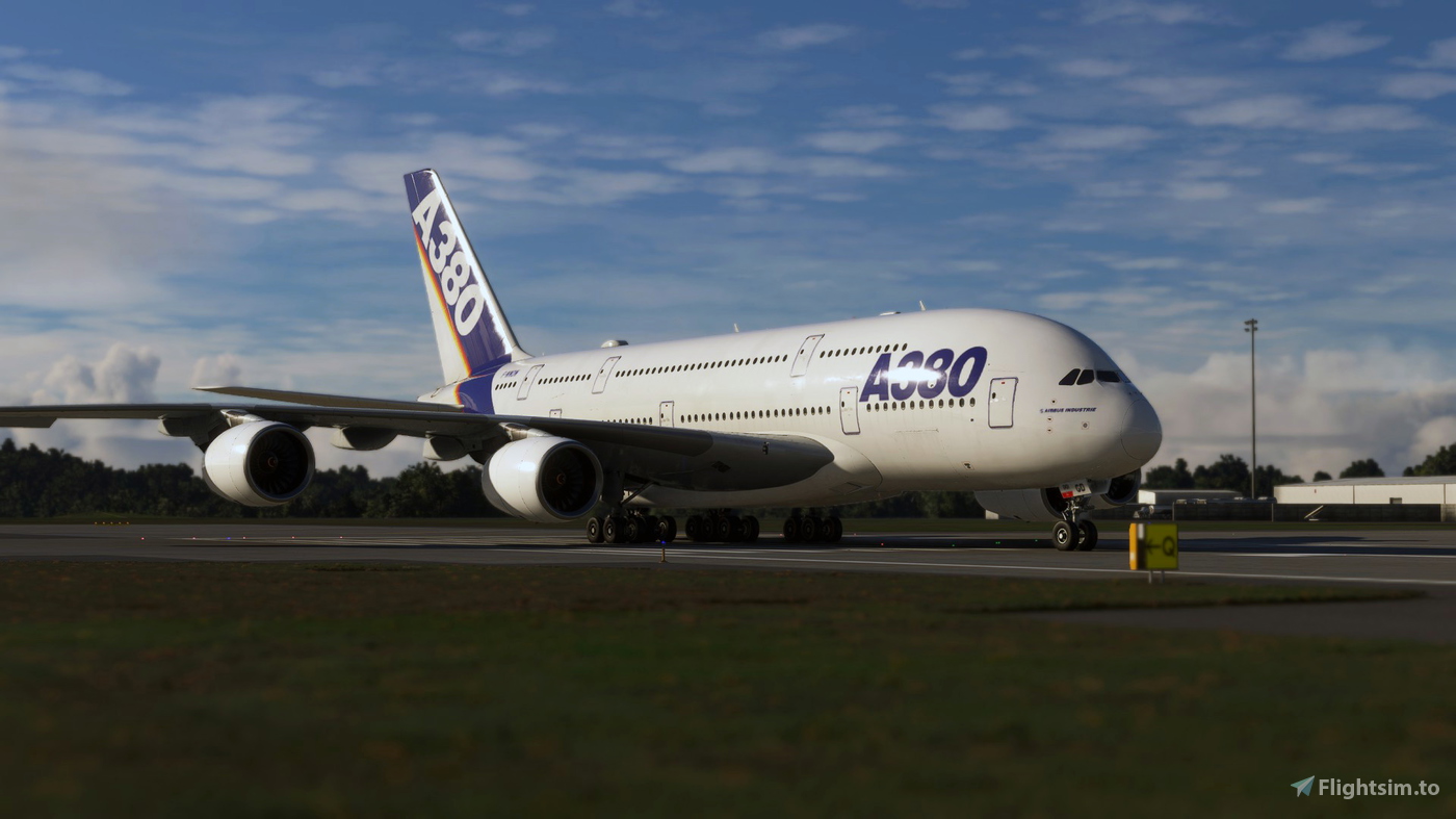 FlyByWire Airbus A380 Airbus House Old Style [Fictional] for Microsoft Flight Simulator | MSFS