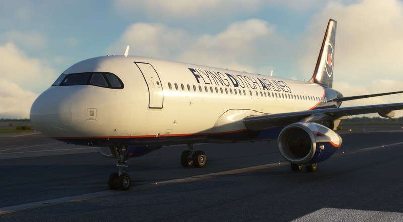 Flying Dutch Airlines IAE PH-DFG for Microsoft Flight Simulator | MSFS