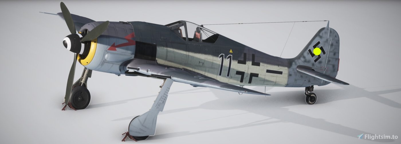 FlyingIron Focke-Wulf Fw190 A-8 Historical Markings for Microsoft ...
