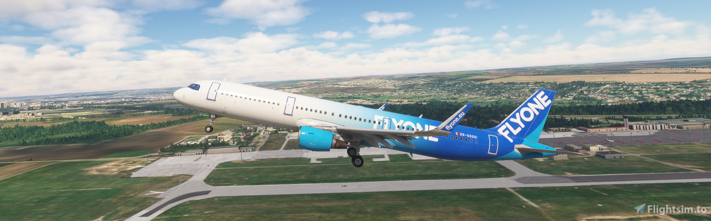 FLYONE "Moldova" | FLEET | w/Cabin | Fenixsim A321 | Requested for Microsoft Flight Simulator | MSFS